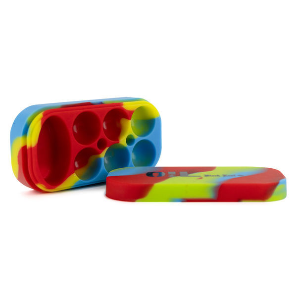 Silicone Storage Box | Black Leaf | Accessories